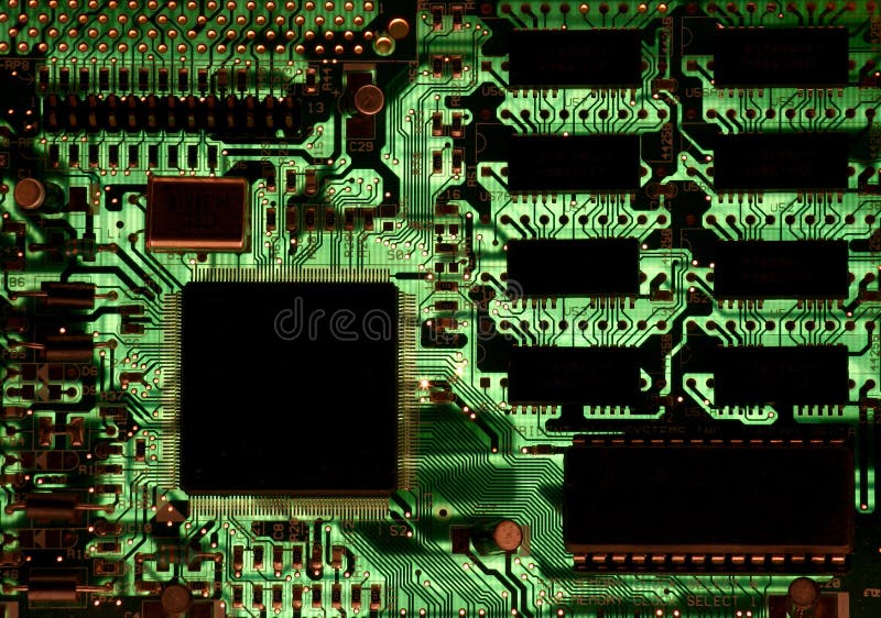 Computer electronics stock photo. Image of solder, lines - 250612