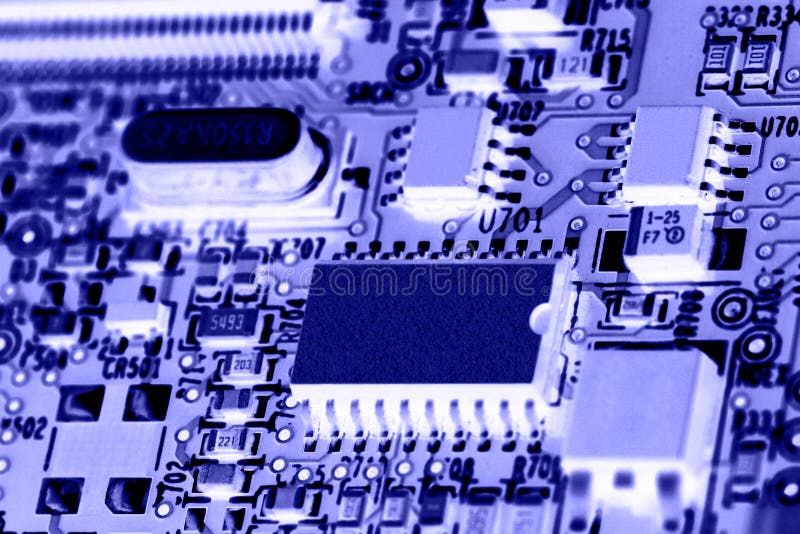 Computer electronics stock photo. Image of glowing, science - 1877150