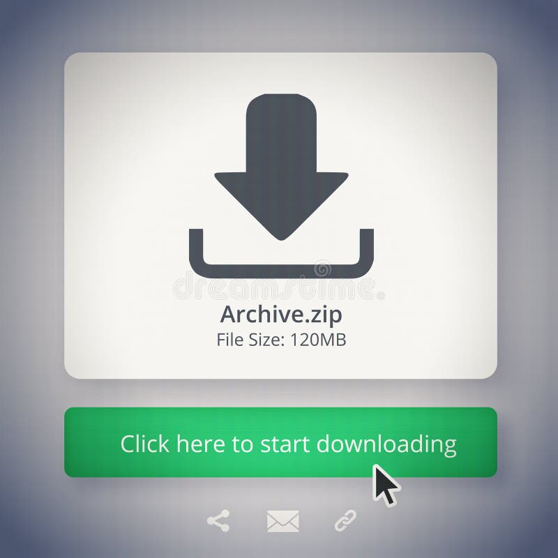 Computer, Email and Download with Progress on Screen for Attachment ...