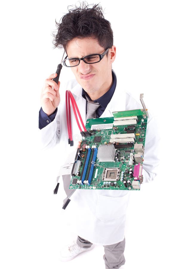 Computer Engineer stock image. Image of electronic, engineer - 23406921