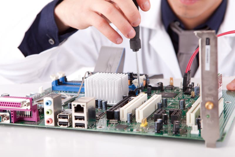 Computer expert stock image. Image of engineers, engineer - 7572591