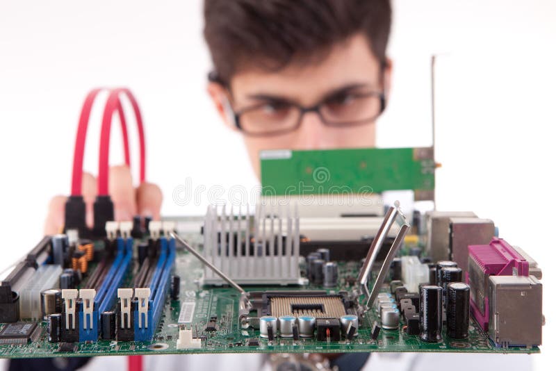 Computer Repair stock photo. Image of hard, information - 9867704