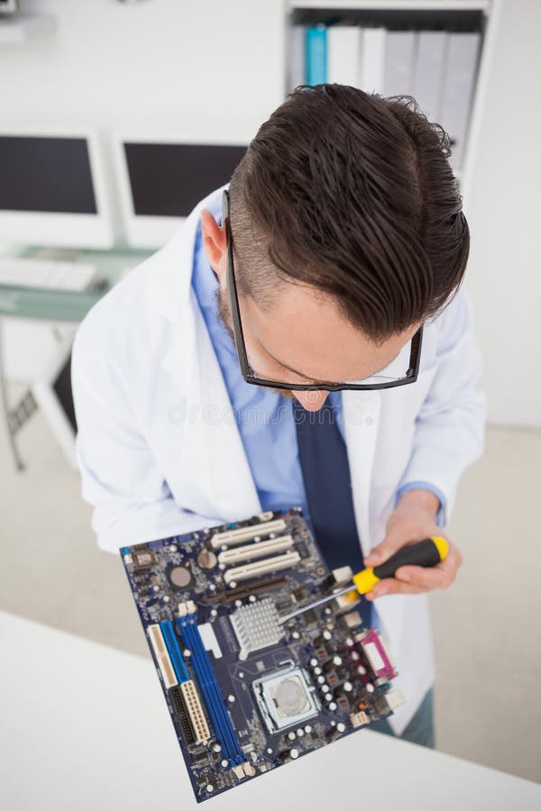 Mad stock image. Image of desktop, engineer, service, computer - 9093709