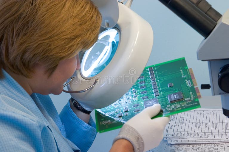 Computer Engineering Process Editorial Image - Image of high ...