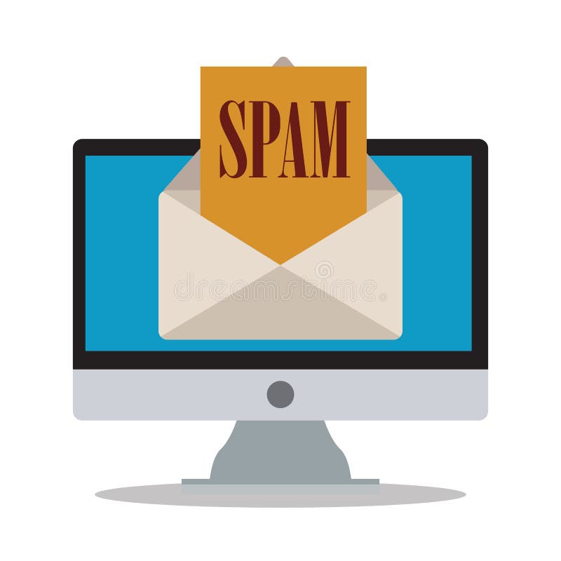 Computer Envelope and Security System Design Stock Vector ...