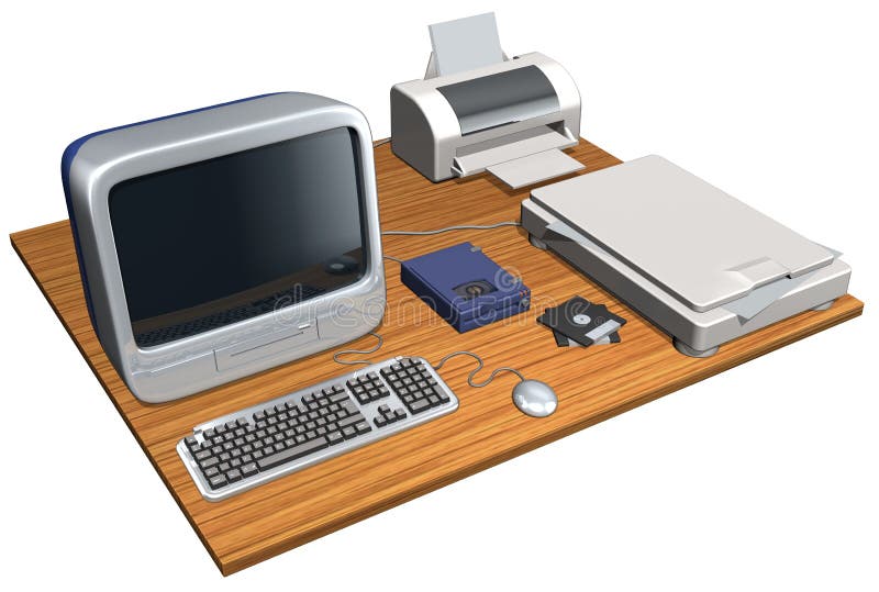 Fan for Computer Equipment Closeup Isolated Stock Image - Image of ...