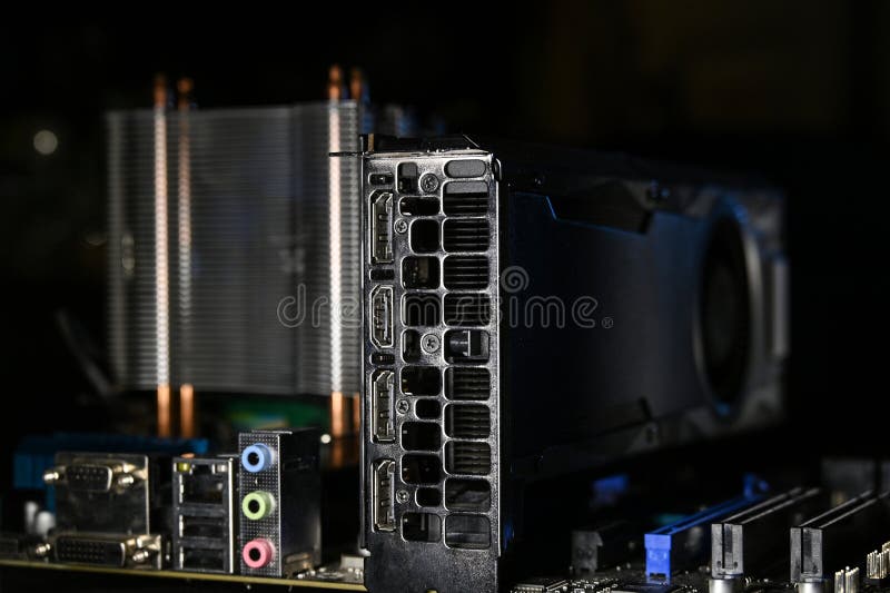 Computer Equipment Cooling System Stock Photo - Image of equipment ...
