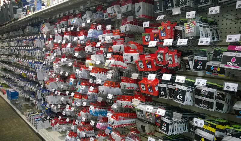 Computer Equipment and Peripherals Selling Editorial Stock Image ...