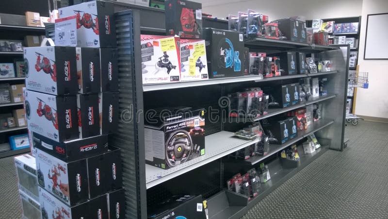 Computer equipment selling editorial photography. Image of supplies ...