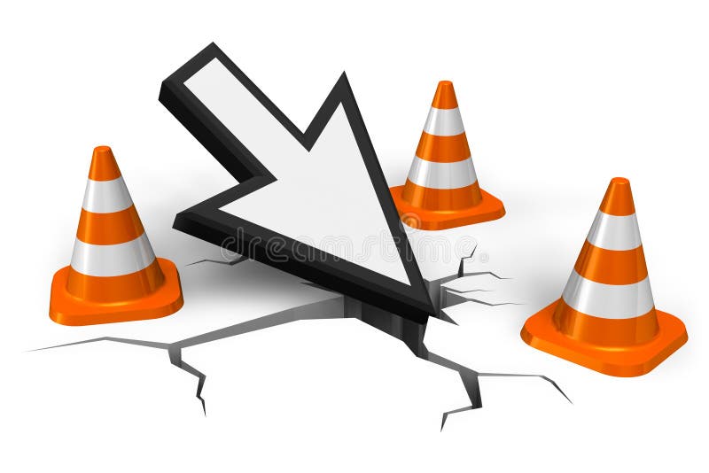 Computer Error and Service, Repair and Maintenance Concept Stock ...