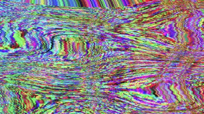 Computer Error Effect Dynamic Cyberpunk Dreamy Glittering Background ...