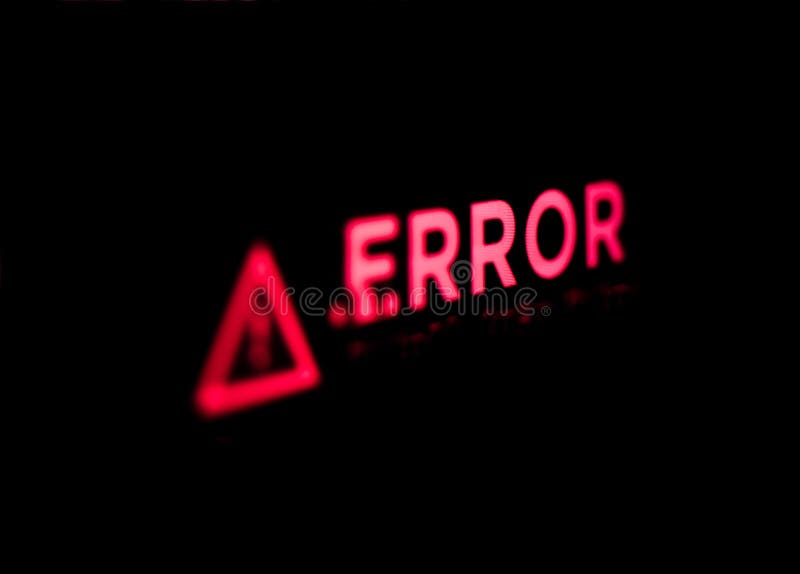 Computer error stock photo. Image of information, notification - 172443828
