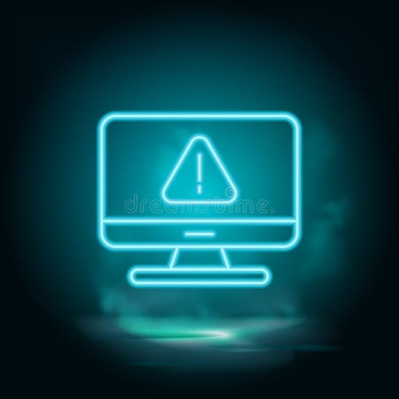 Neon Computer Icon Set Stock Illustrations – 13,316 Neon Computer Icon ...