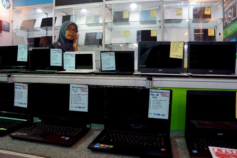 Computer exhibition editorial stock image. Image of types - 47685639