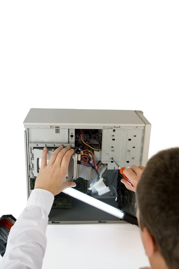Computer expert stock image. Image of engineers, engineer - 7572591