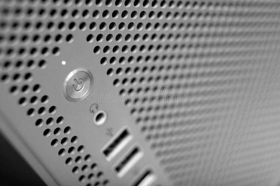 Computer face stock image. Image of metallic, button, laptop - 6082219