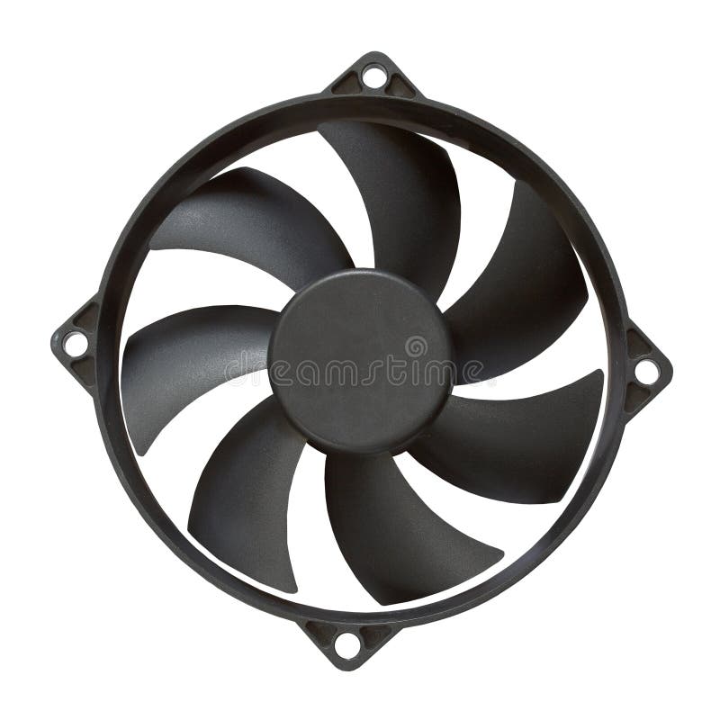 Fan hardware PC stock image. Image of ventilation, component - 25659105