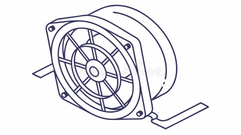 A Computer Fan Combined with a Megaphone. Announcing Cooling Tech ...