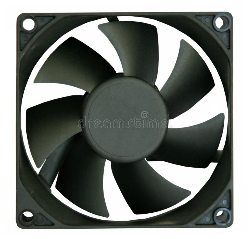 Computer Fan Cooler Closeup Stock Photo - Image of computer, protection ...