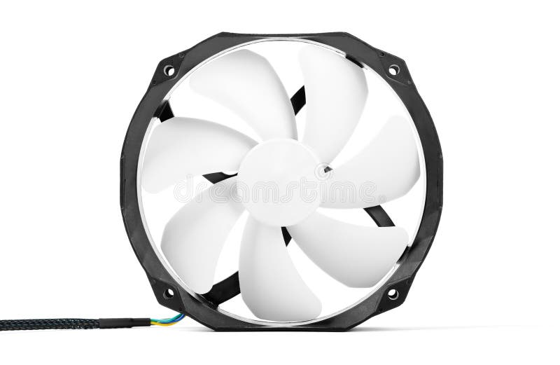 Computer fan stock image. Image of cold, isolated, blow - 34347751