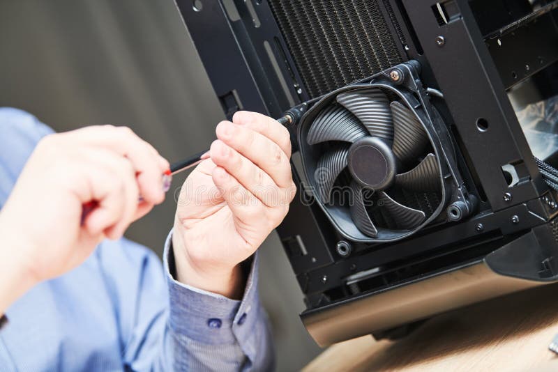 Computer Fan Replacement. Maintenance and Warranty Repair Service ...