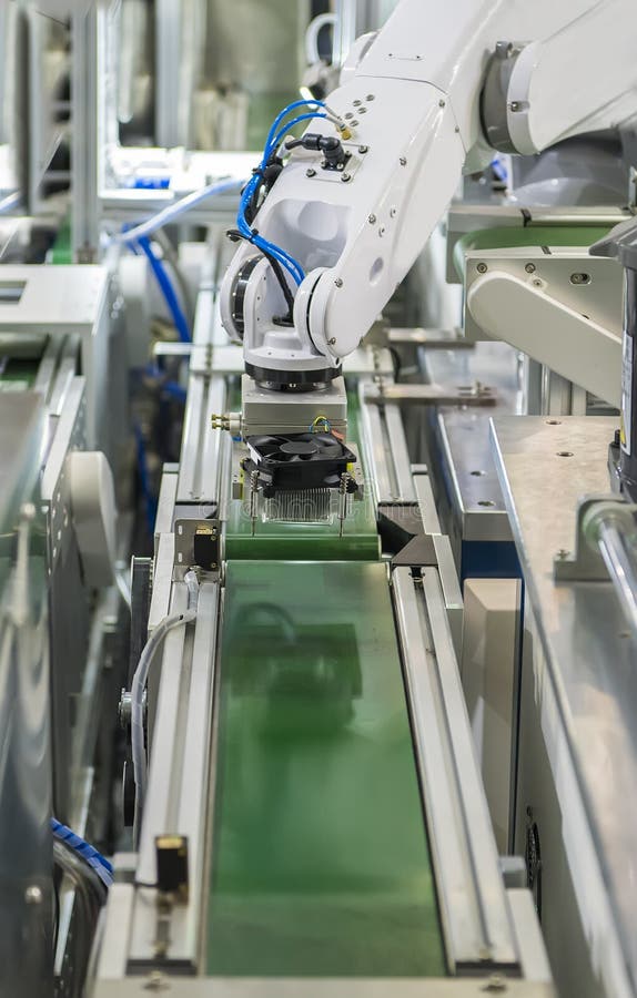 Computer Fan with Robotic and Automation System Control Application ...