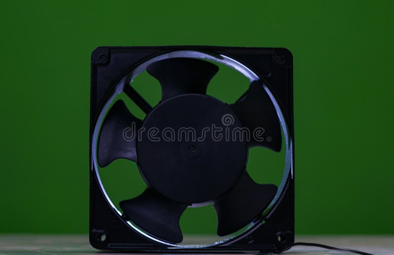 Computer fans stock photo. Image of cooler, white, wire - 263452256