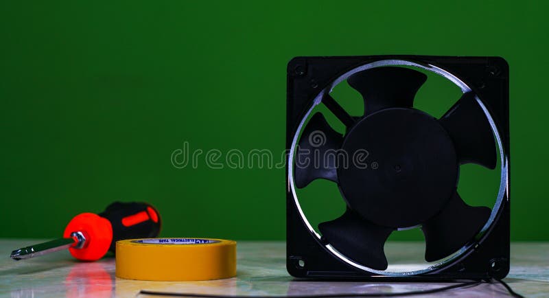 Computer fans stock photo. Image of white, connection - 263452422