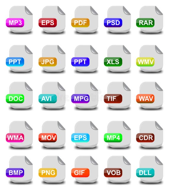 Format Icons Stock Illustrations – 26,332 Format Icons Stock ...