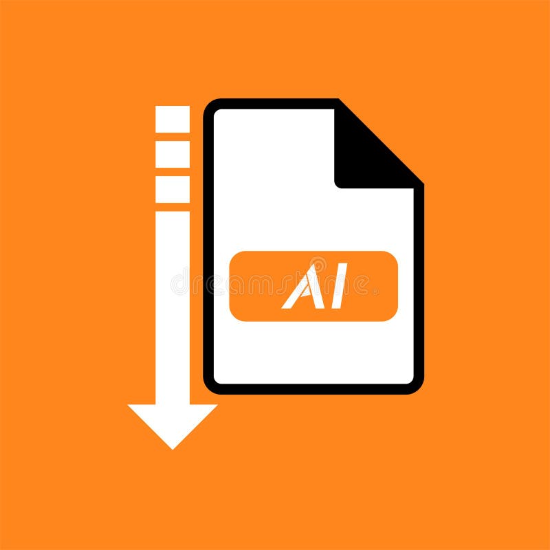 Computer file icon stock illustration. Illustration of download - 78943777