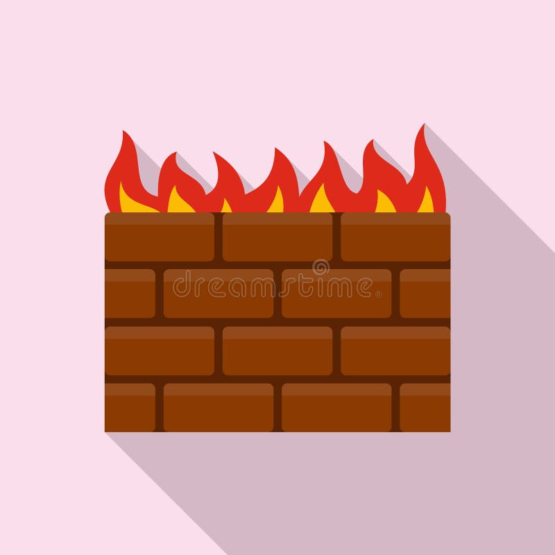 Computer firewall stock illustration. Illustration of barrier - 23219089