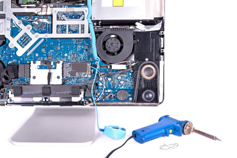 Computer for fix stock photo. Image of industrial, device - 83874312