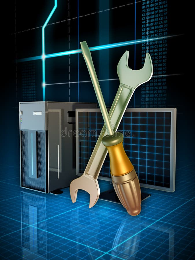 Business fixing stock illustration. Illustration of repair - 5586585