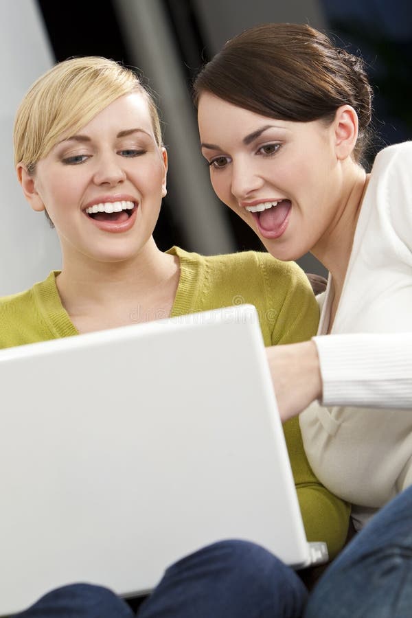 Computer Fun stock image. Image of laughing, surprise - 8467101