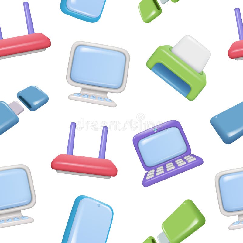 Gadgets Pattern Stock Illustrations – 1,209 Gadgets Pattern Stock ...