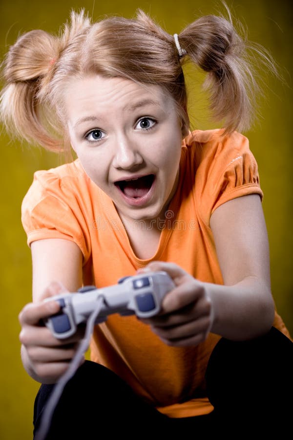 Computer game stock photo. Image of joystick, games, young - 14009800
