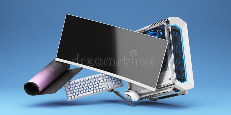 Futuristic Desktop Computer