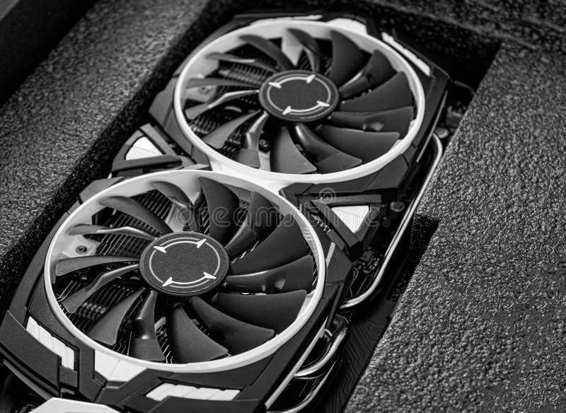 Gaming Powerful Modern Graphic Card Close Stock Photos - Free & Royalty ...