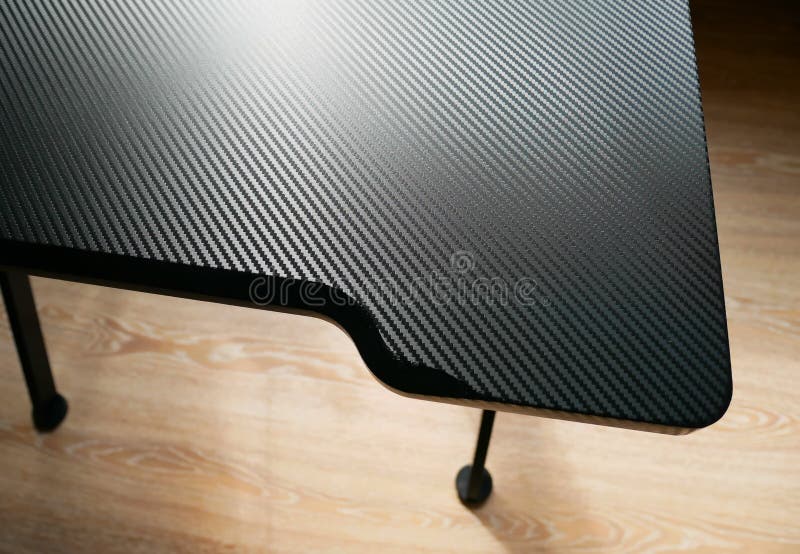 Computer Gaming Table. Black Desk for Computer, Laptop and Appliances ...