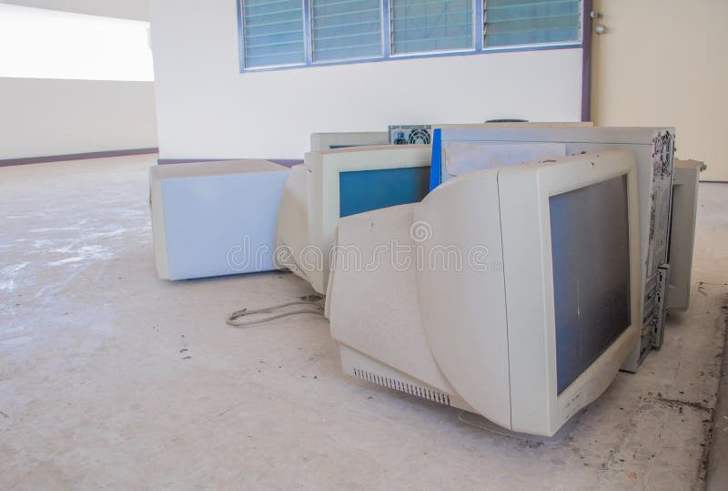 Electronic Pollution - the Upcoming Environmental Concern Stock Photo ...