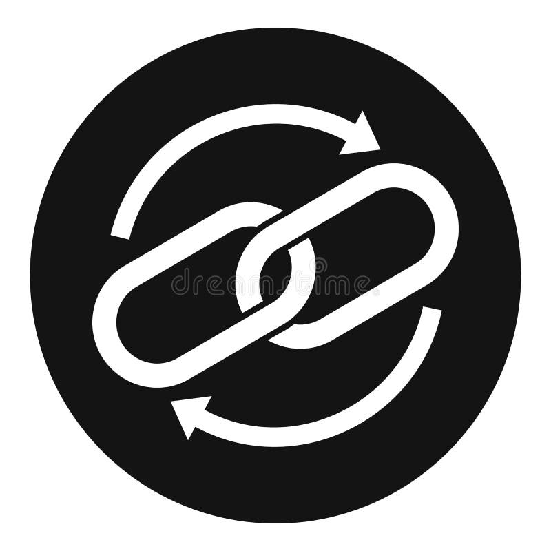 Computer Gear System Icon, Simple Style Stock Illustration ...