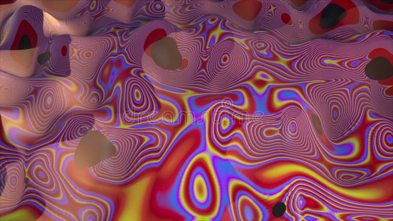 Computer Generated Abstract Background. 3d Rendering of Appearance of ...