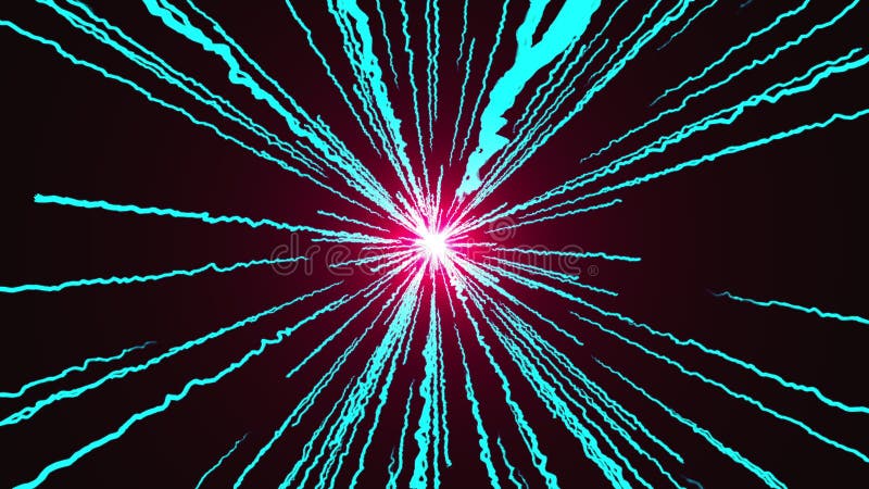 Computer Generated Abstract Background from Many Lightning, 3D ...