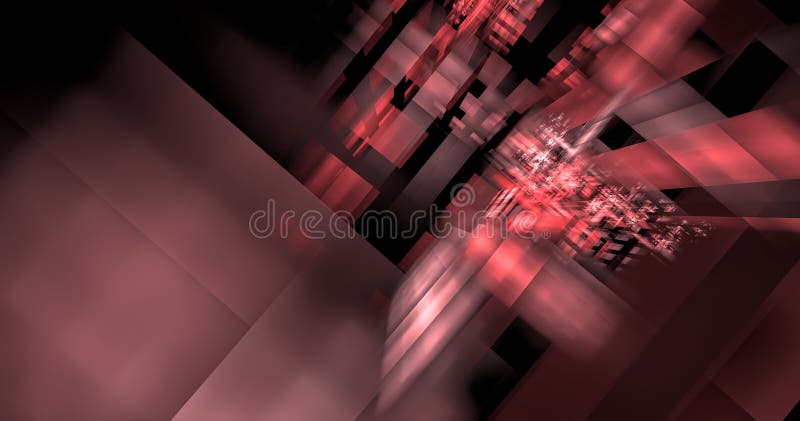 Computer Generated Abstract Tehnology Image. Three-dimensional 3D ...
