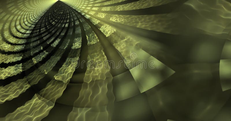 Computer Generated Abstract Tehnology Image. Three-dimensional 3D ...