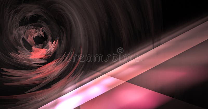 Computer Generated Abstract Tehnology Image. Three-dimensional 3D ...