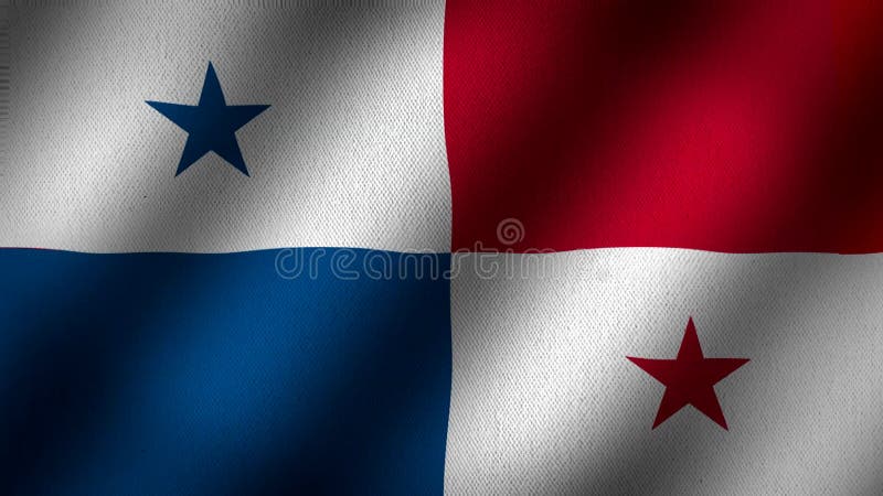 Panama Animated Flag Pack in 3D and Green Screen Stock Footage - Video ...