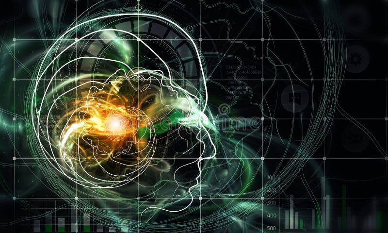 Computer Generated Background Stock Illustration - Illustration of ...