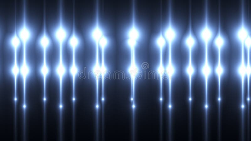 Computer Generated Bright Flood Lights Background with Round Particles ...