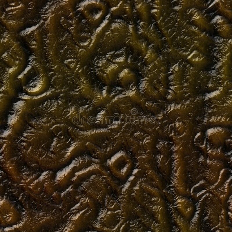 Brown Seamless Alien Skin Texture Stock Illustration - Illustration of ...